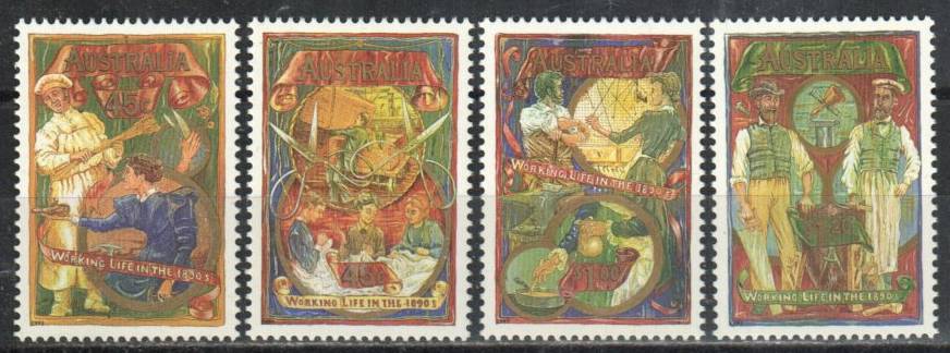 Mesa Stamps - Working life in the 1890's