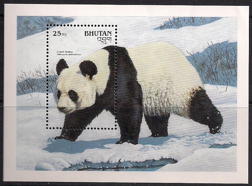 Mesa Stamps - Panda Bear