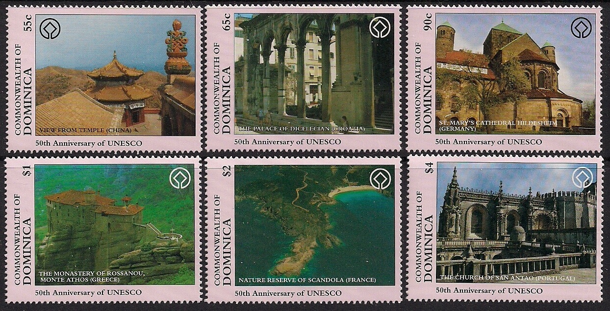 Mesa Stamps - UNESCO, 50th anniversary