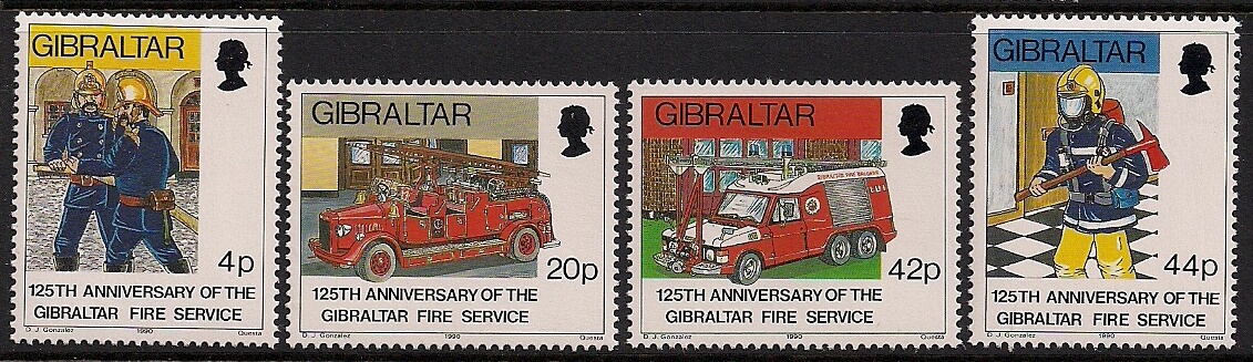 Mesa Stamps - Fire Fighting Service