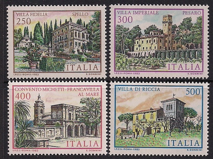 Mesa Stamps - Italian Villas