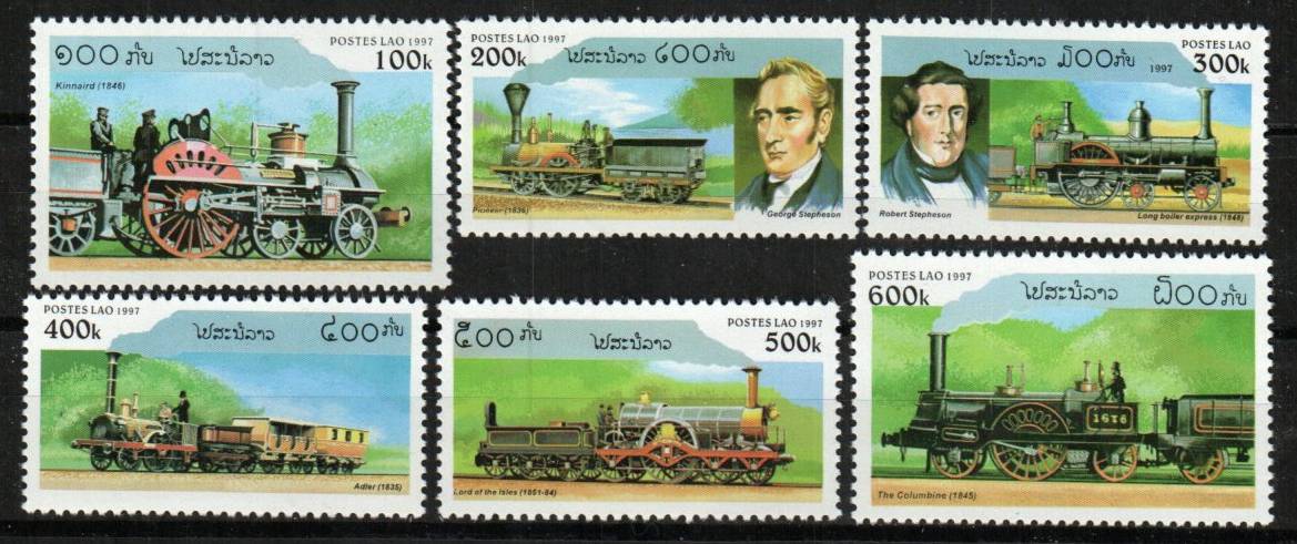 Mesa Stamps - Steam Locomotives