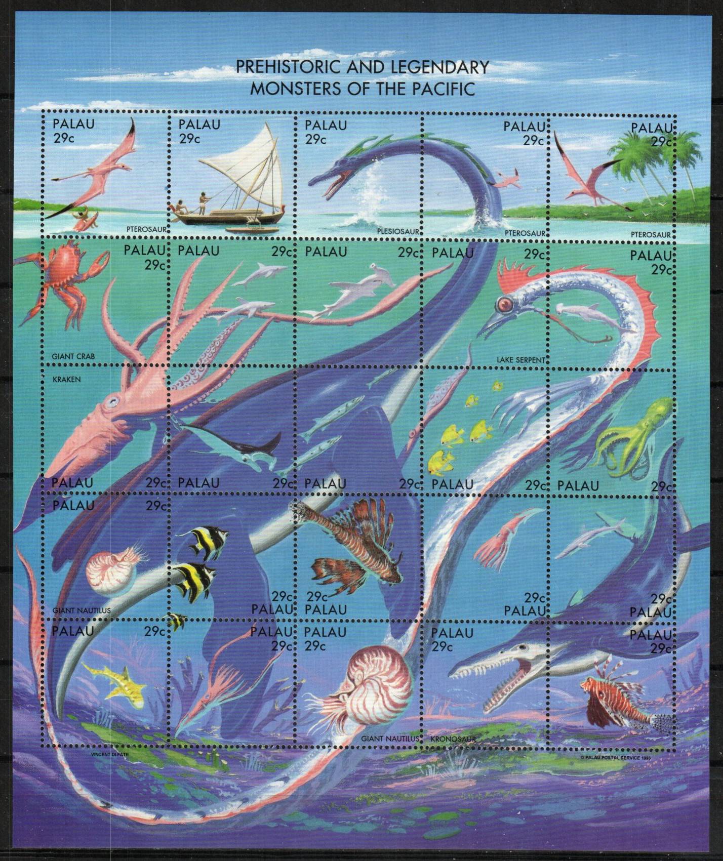 Collectible Palau Stamps - Mesa Stamps