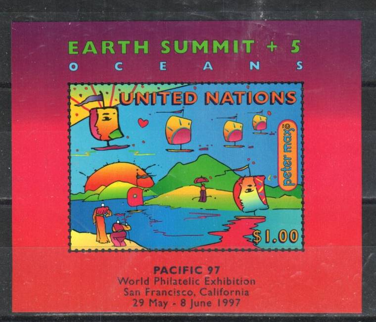 Mesa Stamps - Earth Summit, 5th anniversary