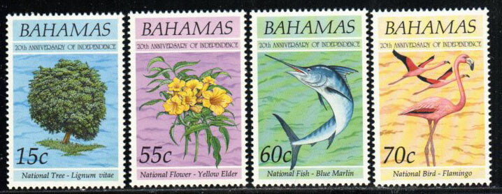 Bahamas National Bird And Flower