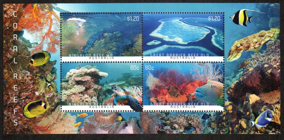 Coral Reefs - Mesa Stamps