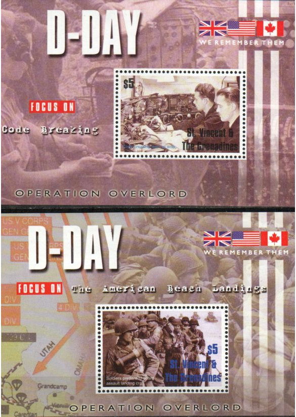 D-Day - Mesa Stamps
