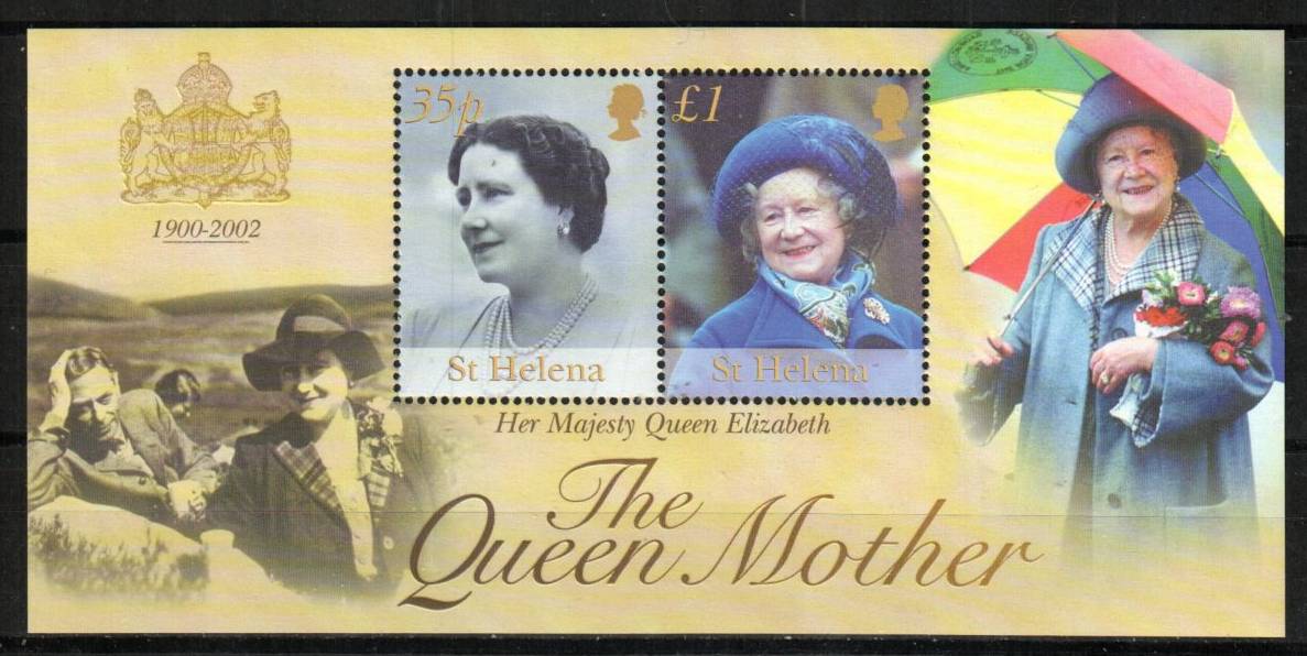 Queen Mother memorial issue - Mesa Stamps