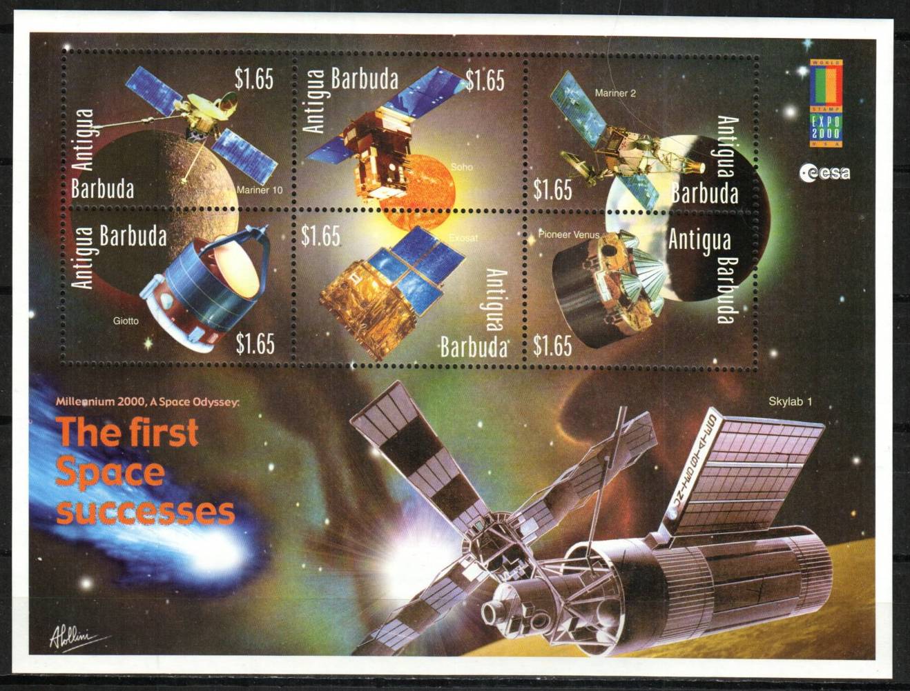 Collectible Space Stamps - Mesa Stamps