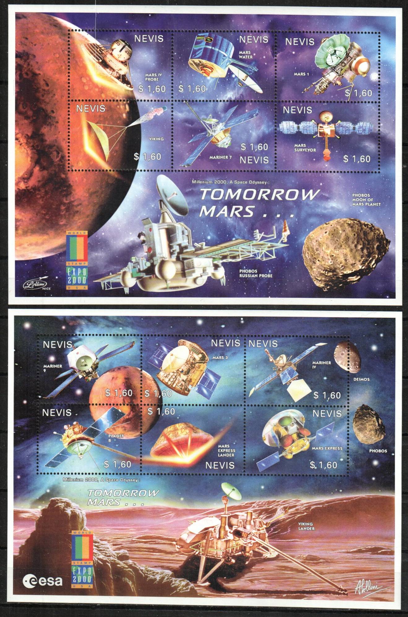 Tomorrow Mars - Mesa Stamps