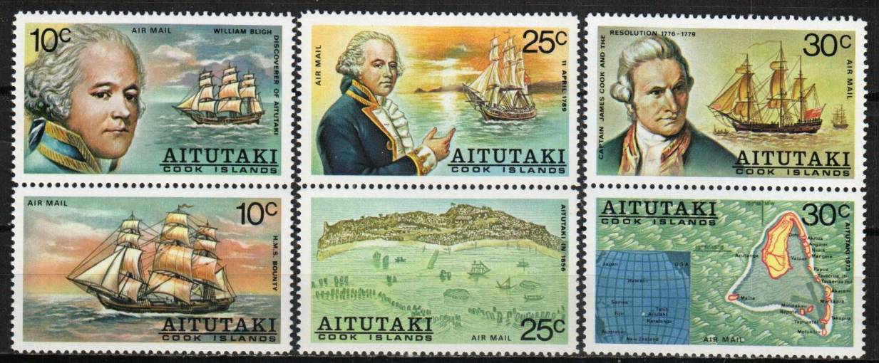 Capt. Bligh discovers Aitutaki