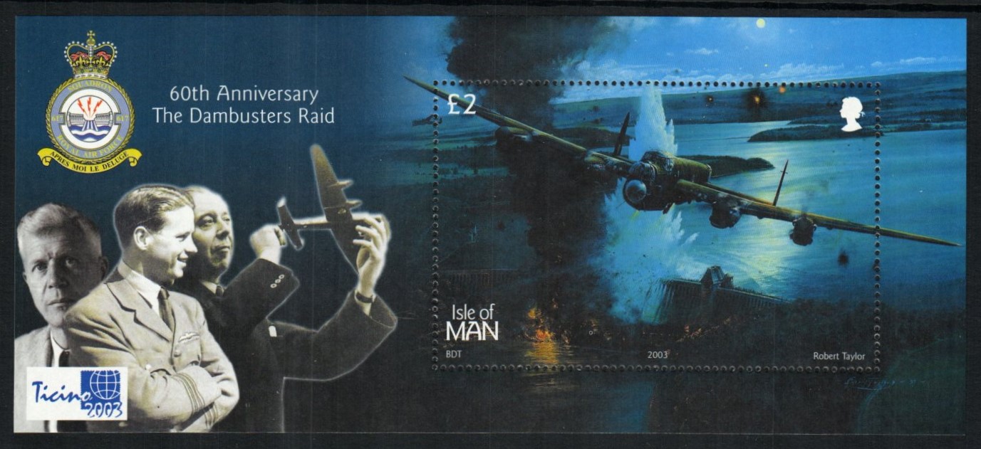Dambusters Raid, 60th anniv - Mesa Stamps